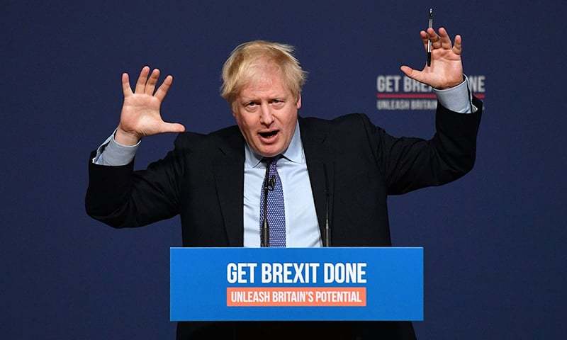 UK's Johnson promises Brexit for Christmas in election manifesto ...