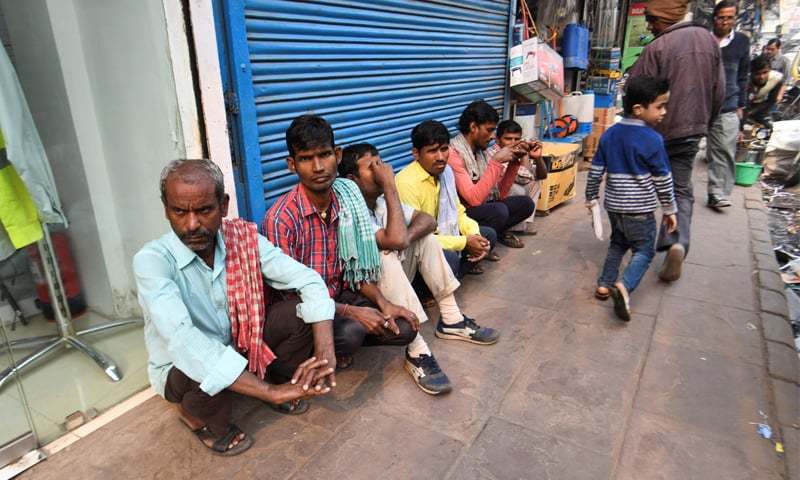 India’s poor fight desperate battle to find work as slowdown bites ...