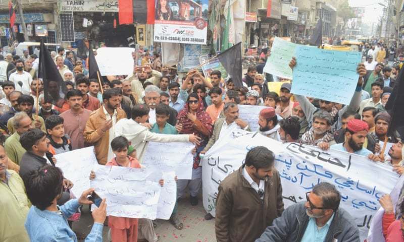 Violent protests break out as authorities move against encroachers in ...