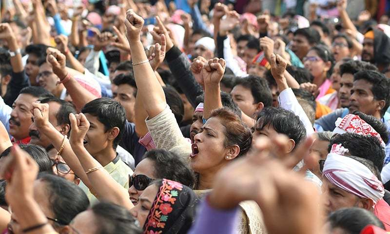 In pictures: Protests persist against India's new citizenship bill ...