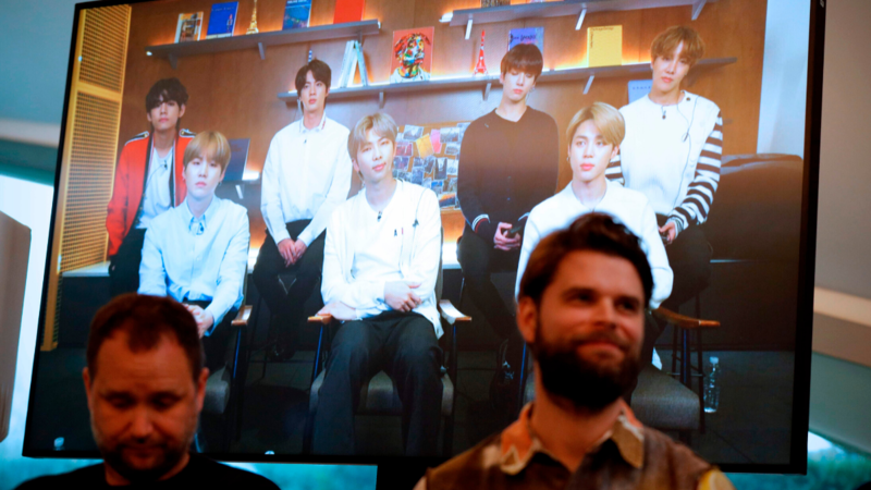 K-pop pioneers BTS unveil global modern art initiative - Culture - Images