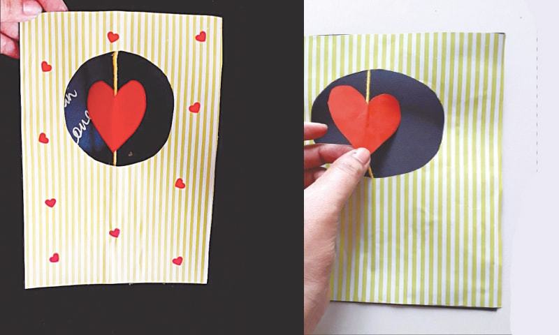 Wonder Craft: Spinning heart card - Newspaper - DAWN.COM