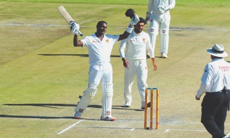 Mathews strikes double ton as SL take big lead - Sport - DAWN.COM
