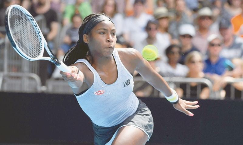 Coco bid ends in tears as Djokovic, Federer blast into quarter-finals ...