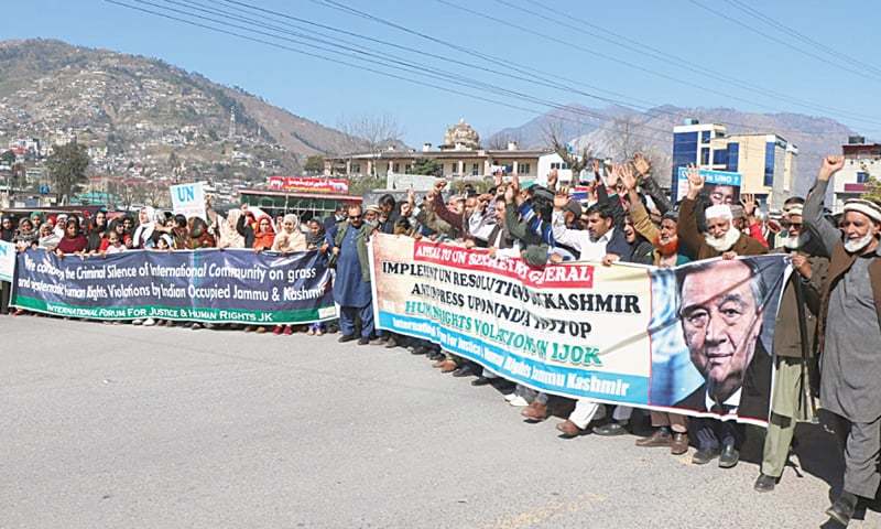 UN chief reminded of ‘forgotten’ responsibility about Kashmir ...