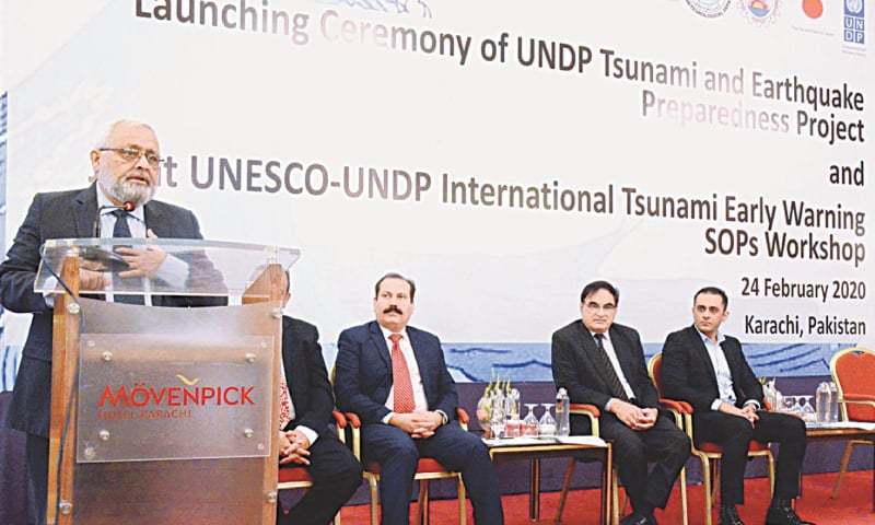 UNDP project on tsunami preparedness launched - Pakistan - DAWN.COM