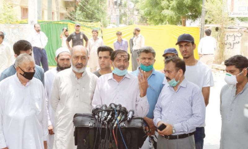 Model Colony residents demand early repair to houses damaged in plane ...