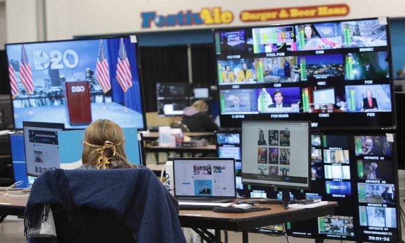 America begins its first virtual presidential convention - World - DAWN.COM