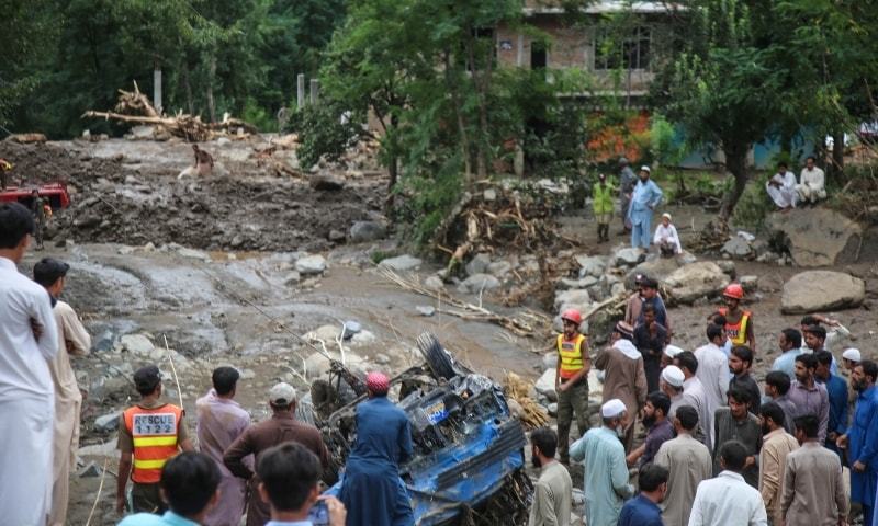 At least 16 killed as heavy rain triggers flash floods in parts of KP ...