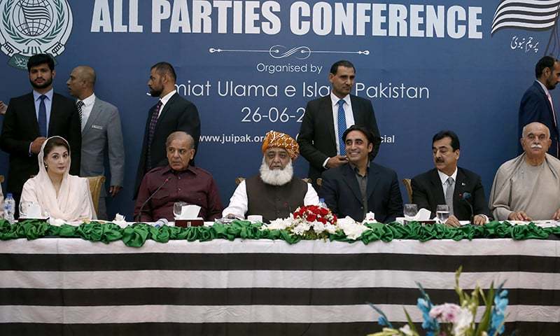 After day-long huddle, Pakistan Democratic Movement demands PM Imran's ...