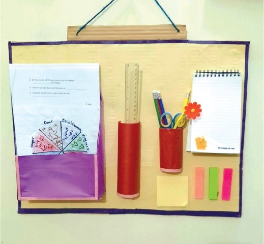 Wonder Craft: Study table organiser - Newspaper - DAWN.COM