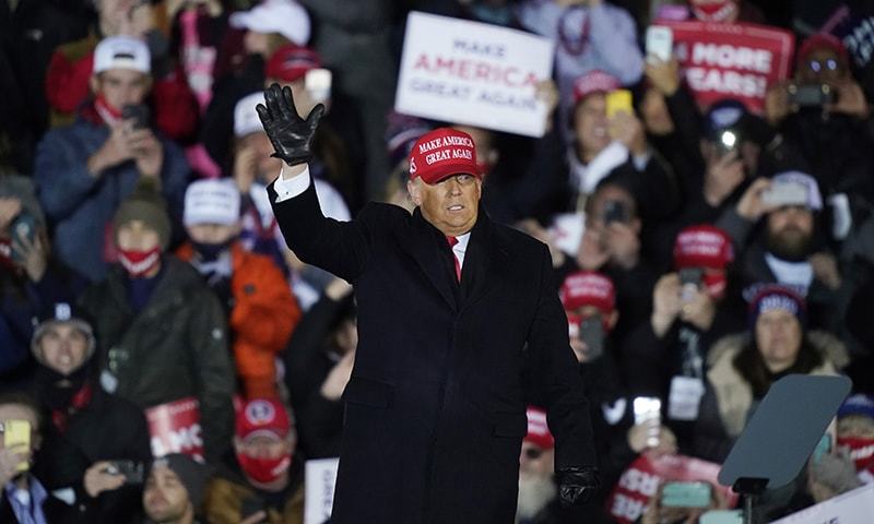 On US election day, Trump says he feels 'very good' about chances - US ...