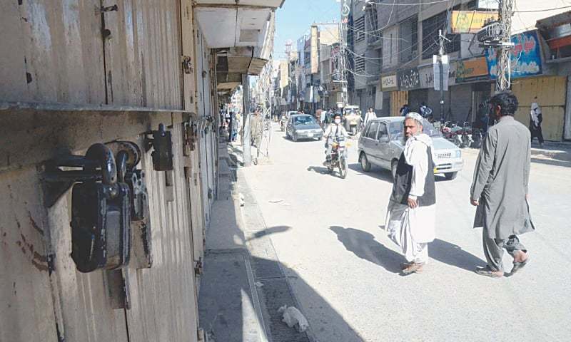 Strike observed in Quetta, Pishin over trader’s killing - Pakistan ...