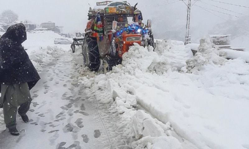 KP’s upper parts get season’s first snowfall, plains widespread rains ...