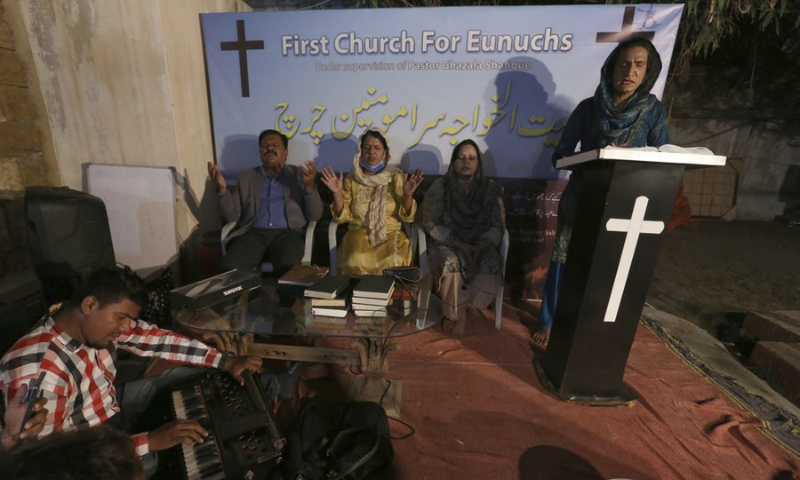 Pakistan's transgender people find solace in a church of their own ...