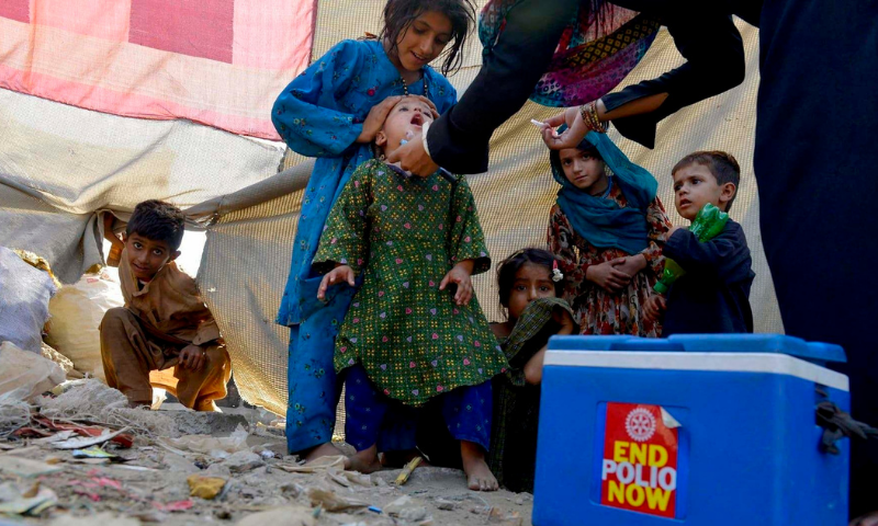98pc of polio drive target achieved in KP - Pakistan - DAWN.COM