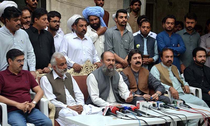 BAP not satisfied with its share in federal, KP cabinets - Pakistan ...
