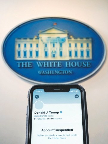 A farewell to @realDonaldTrump, gone after 57,000 tweets - Newspaper ...