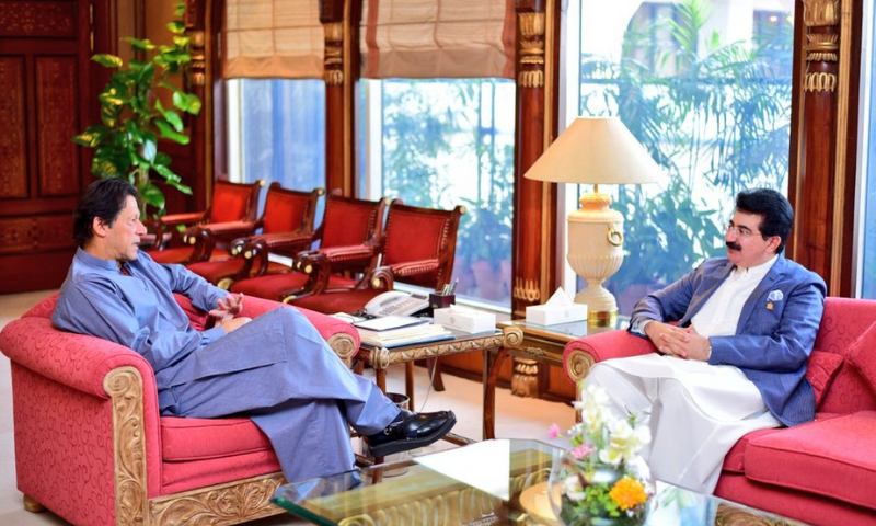 PM Imran names Sadiq Sanjrani as candidate for Senate chairman’s office ...