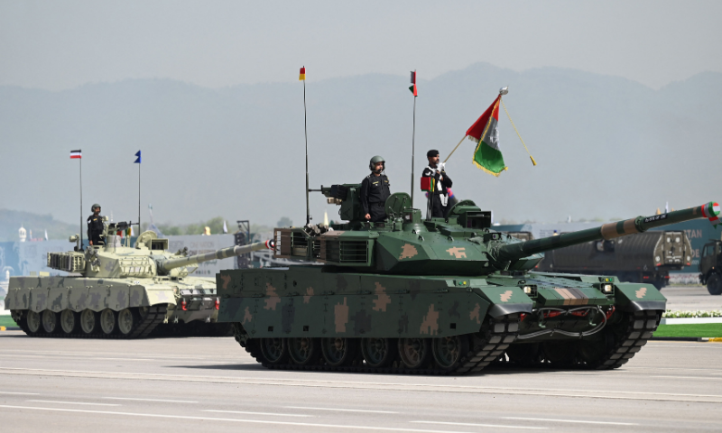 Pakistan shows off military might at annual parade in Islamabad ...
