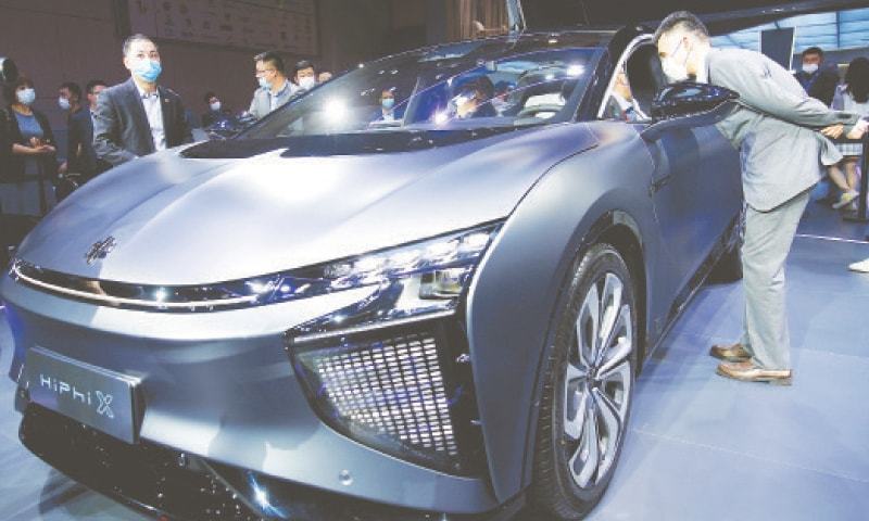 China tech stampede into electric cars sparks auto sector buzz - World ...