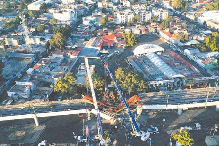 23 dead, dozens hurt as elevated metro collapses in Mexico - World ...