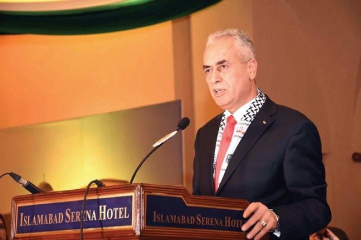 Palestinian ambassador thanks Pakistan for support, solidarity in wake ...