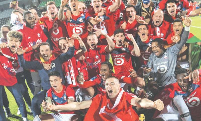 Lille claim Ligue 1 title to break PSG’s dominance - Newspaper - DAWN.COM