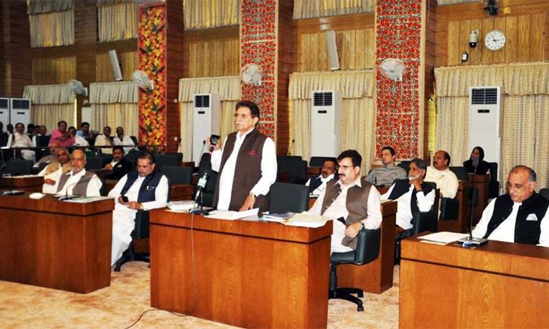 AJK assembly passes ‘controversial law’ amid opposition’s protest ...