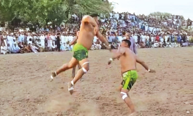 Army team wins slapping kabbadi match near Narowal - Pakistan - DAWN.COM