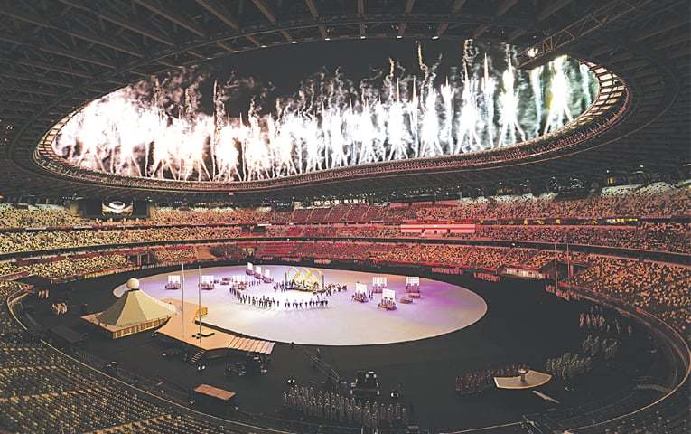 Osaka lights flame as Tokyo’s ‘Games of hope’ open - Newspaper - DAWN.COM
