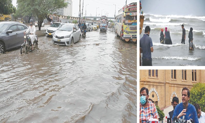 Sigh of relief as cyclone Shaheen roars past Karachi - Pakistan - DAWN.COM
