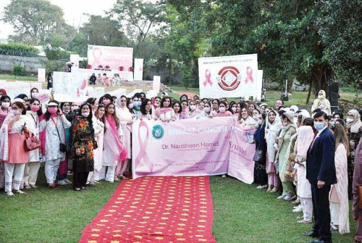 Every 8th woman in Pakistan at risk of breast cancer: Samina Alvi ...