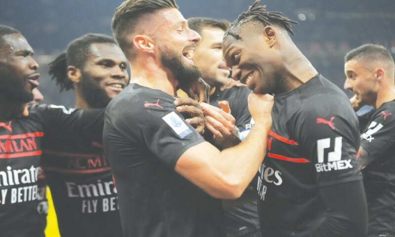 Early Giroud strike sends Milan top - Newspaper - DAWN.COM