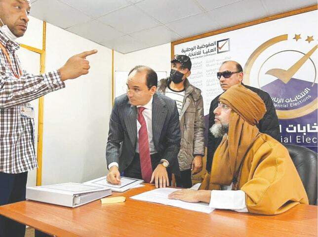 Qadhafi’s son Seif al-Islam registers for Libyan presidency - Newspaper ...