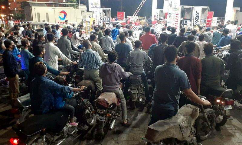 Long queues at petrol stations in major cities as citizens rush to ...