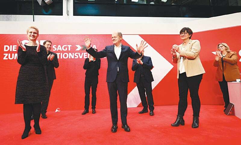 German Social Democrats wave through coalition deal - World - DAWN.COM