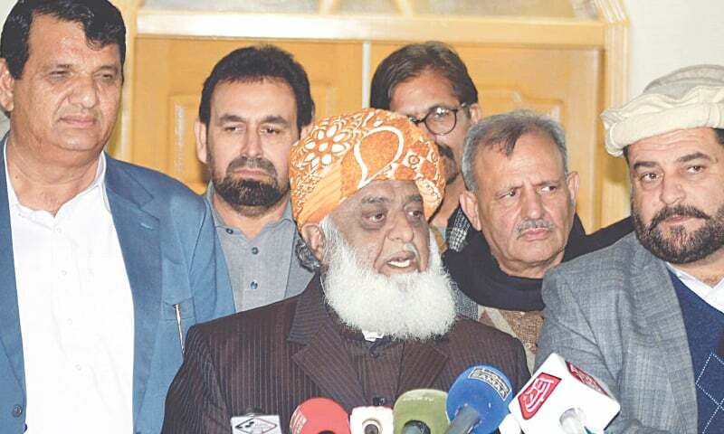 PDM parties fully prepared for Mehngai march: Fazlur Rehman - Pakistan ...