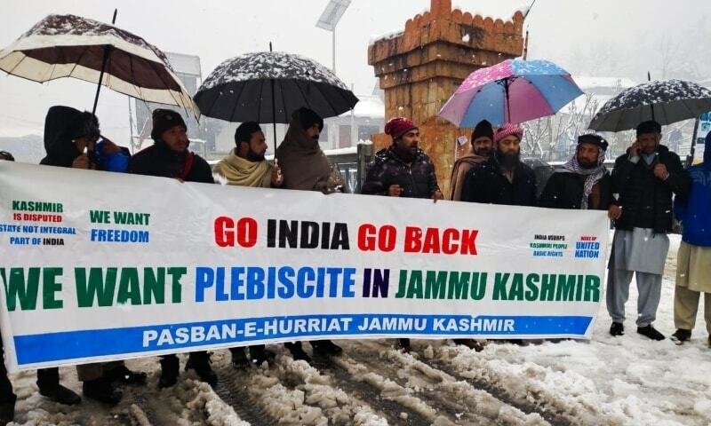 Call for right to self-determination for occupied Kashmir - Pakistan ...