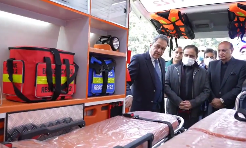 CM launches Rescue 1122 service for 79 tehsils of Punjab - Pakistan ...