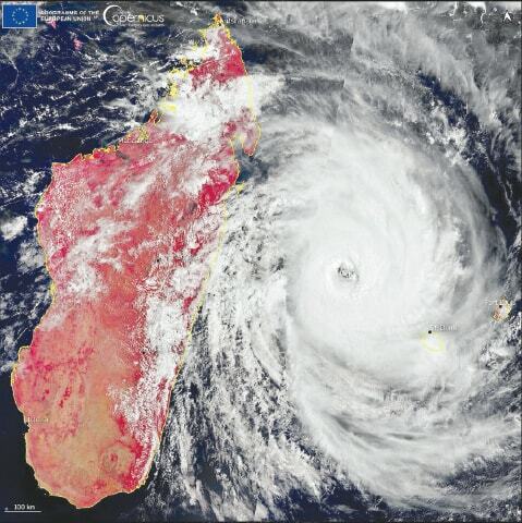 Madagascar on high alert as cyclone threatens 4.4m people - Newspaper ...