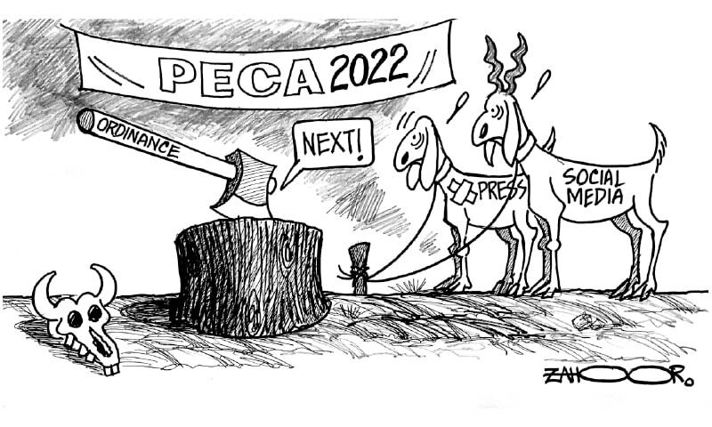 Cartoon: 22 February, 2022 - Newspaper - DAWN.COM