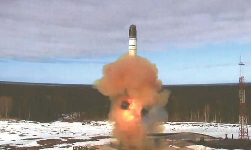 Russia tests intercontinental nuclear-capable missile - World - DAWN.COM