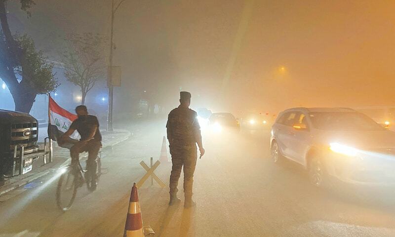 Thousands fall sick as severe sandstorm sweeps across Iraq - World ...