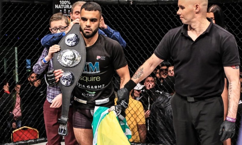 Goals sky high for British-Pakistani MMA fighter Faisal Malik ahead of ...