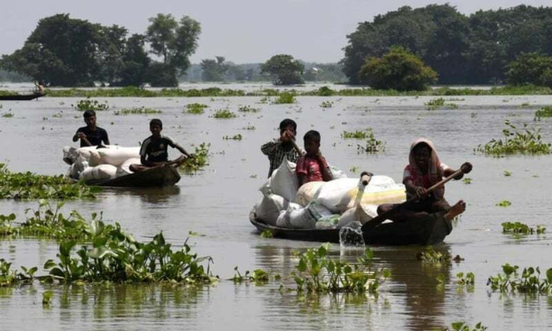Half a million Indians flee floods in northeast brought by rain - World ...