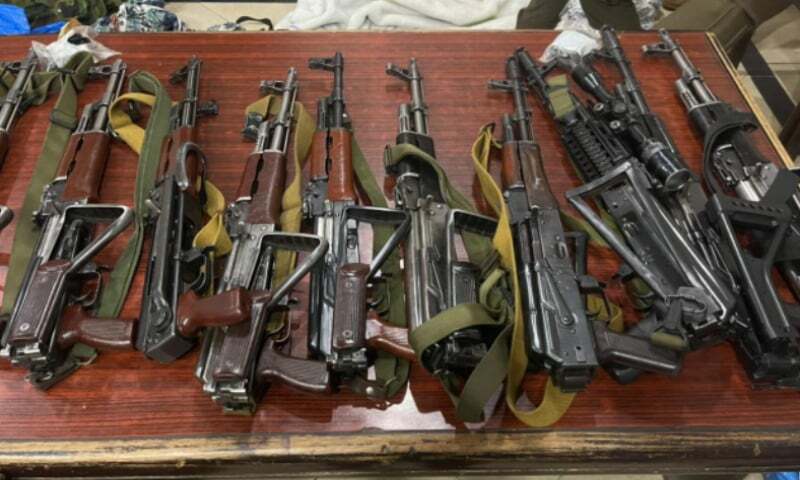 Punjab govt says weapons recovered from vehicles of PTI's Lahore ...