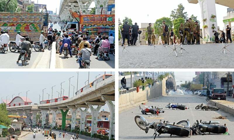 Red Zone sealed after police, PTI workers clash - Newspaper - DAWN.COM