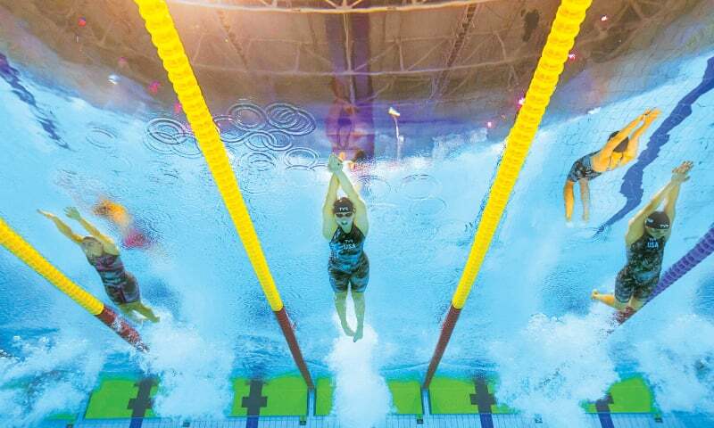 Youngster Popovici, veteran Ledecky take glory at swimming worlds ...