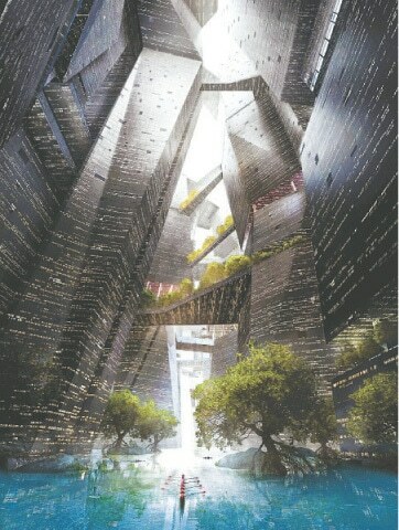 Mirrored skyscraper ‘lines’ Middle East crossroads - World - DAWN.COM